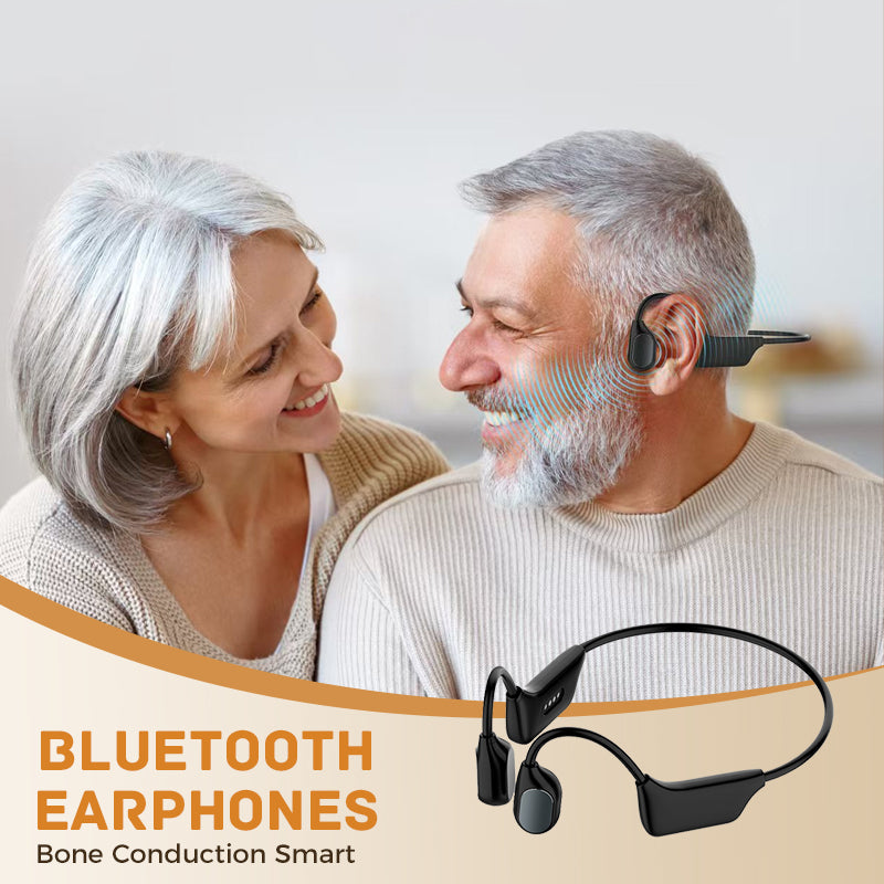 Bone Conduction Smart Hearing Aid Bluetooth Earphones – matorioo