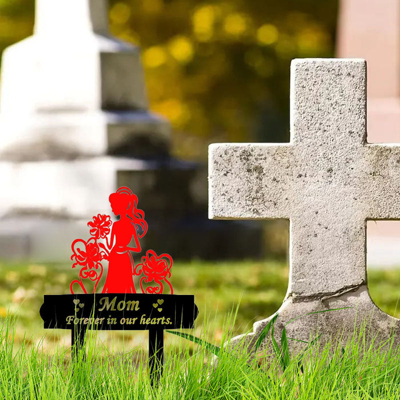 Metal Cemetery Memorial Stake – matorioo